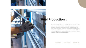 About Steel Industry Business Strategy PPT|Templates