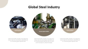 About Steel Industry Business Strategy PPT|Templates