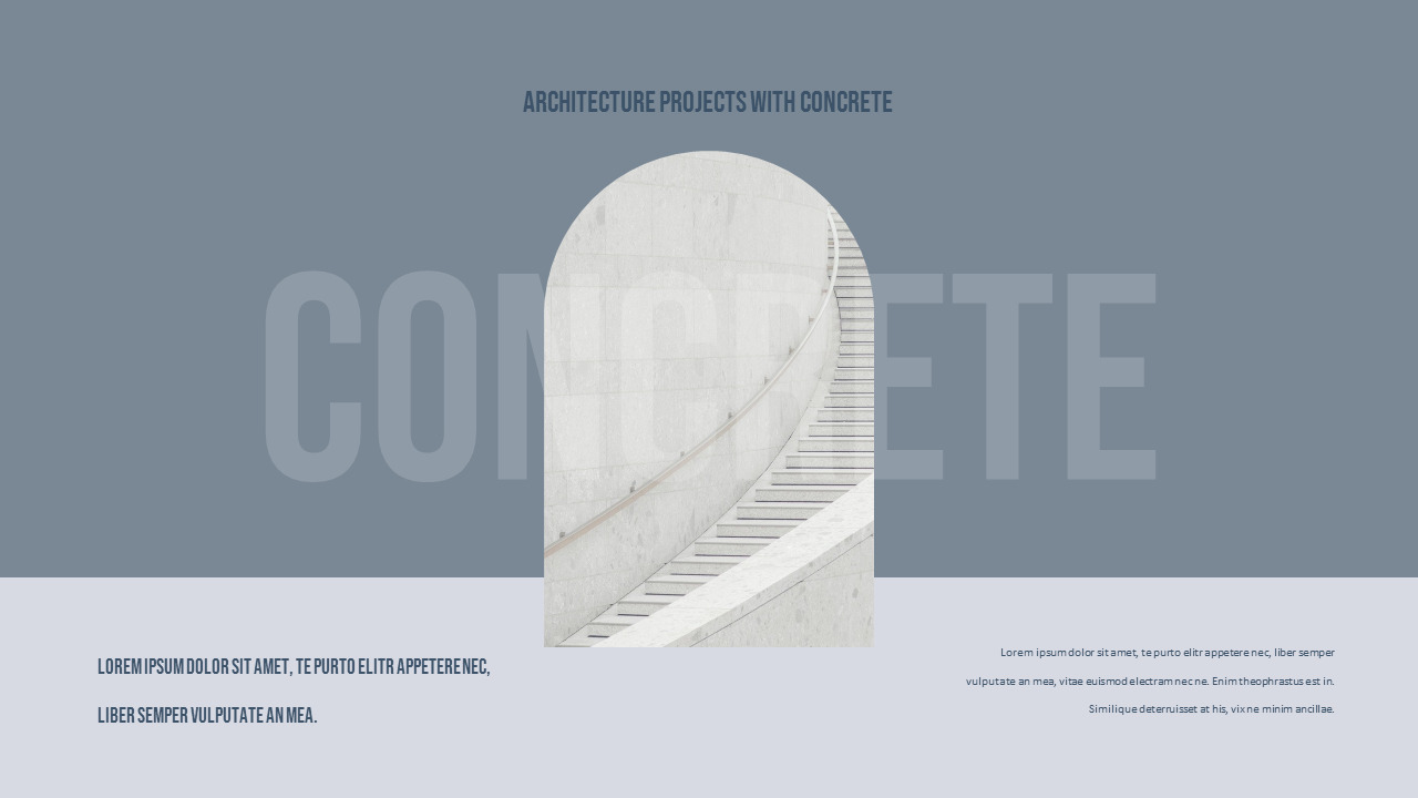 Concrete Business plan Templates PPT|Construction