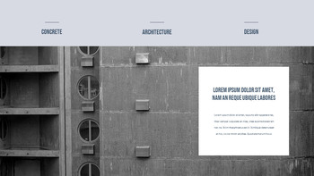 Concrete Business plan Templates PPT|Construction