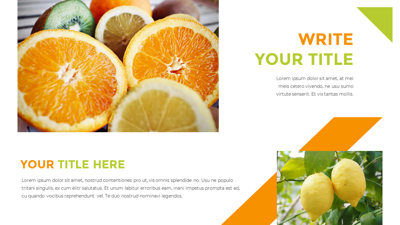 Fresh Fruits Presentations PPT|Business|Templates