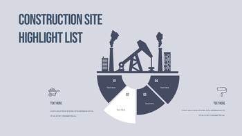 Concrete Business plan Templates PPT|Construction