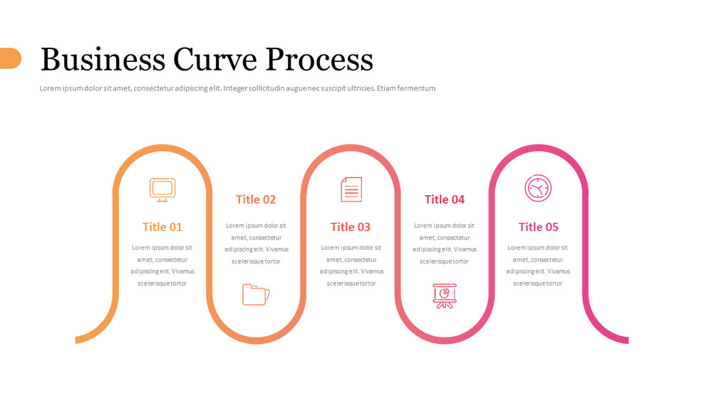 Business Curve Process Slides|Single