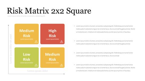 Risk Matrix PPT Background|Analysis|Single Slides