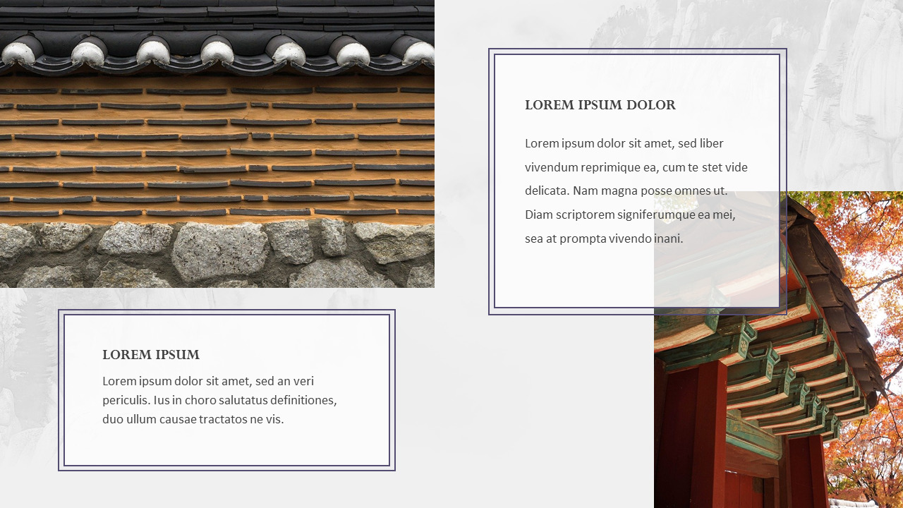 Korea Traditional slide powerpoint|Business|Templates