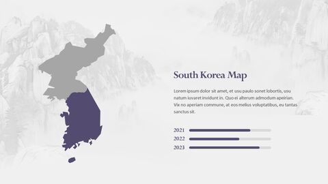 Korea Traditional slide powerpoint|Business|Templates