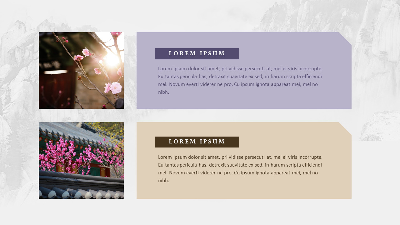 Korea Traditional slide powerpoint|Business|Templates