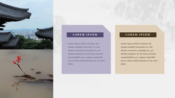 Korea Traditional slide powerpoint|Business|Templates