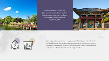 Korea Traditional slide powerpoint|Business|Templates