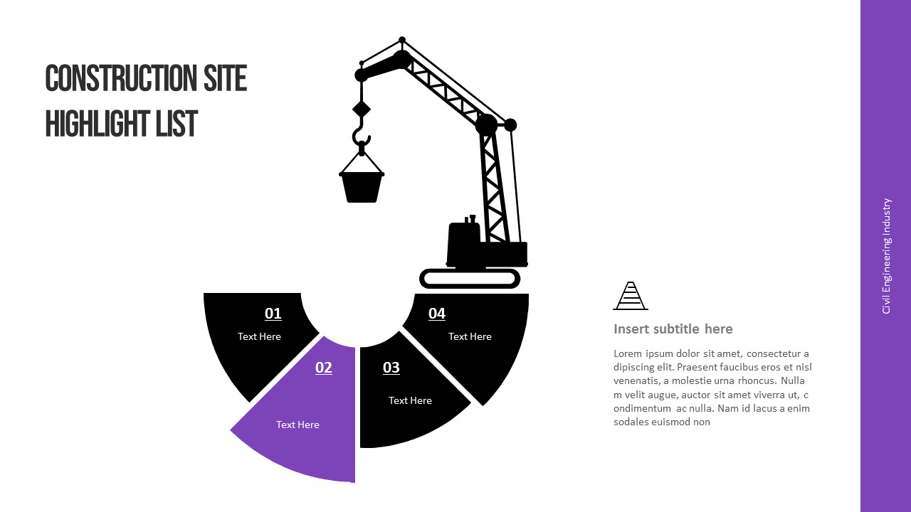 The Future of Civil Engineering Industry PPT Design Templates|Business