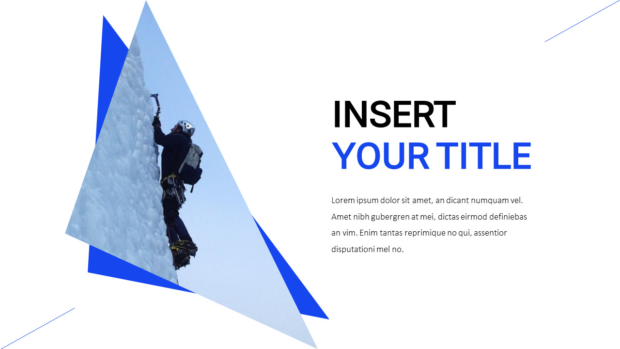 Ice Climbing Business Presentation PPT|Lifestyle|Templates