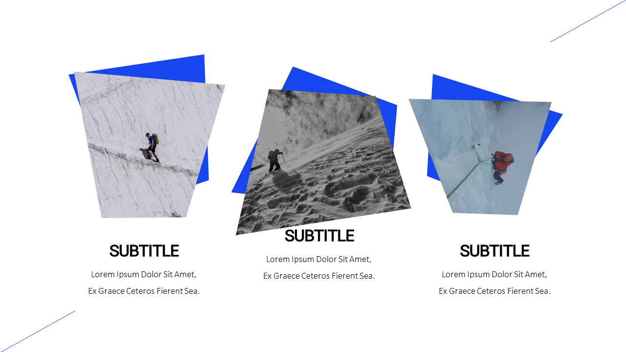Ice Climbing Business Presentation PPT|Lifestyle|Templates