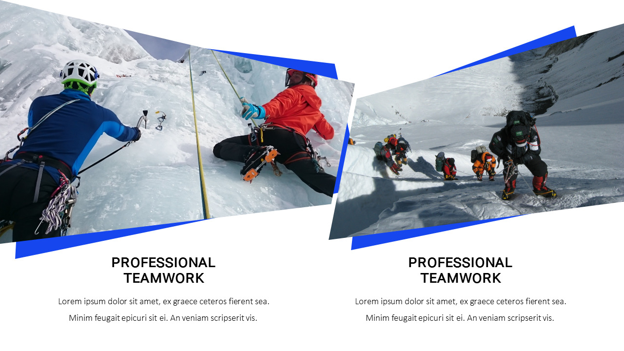 Ice Climbing Business Presentation PPT|Lifestyle|Templates