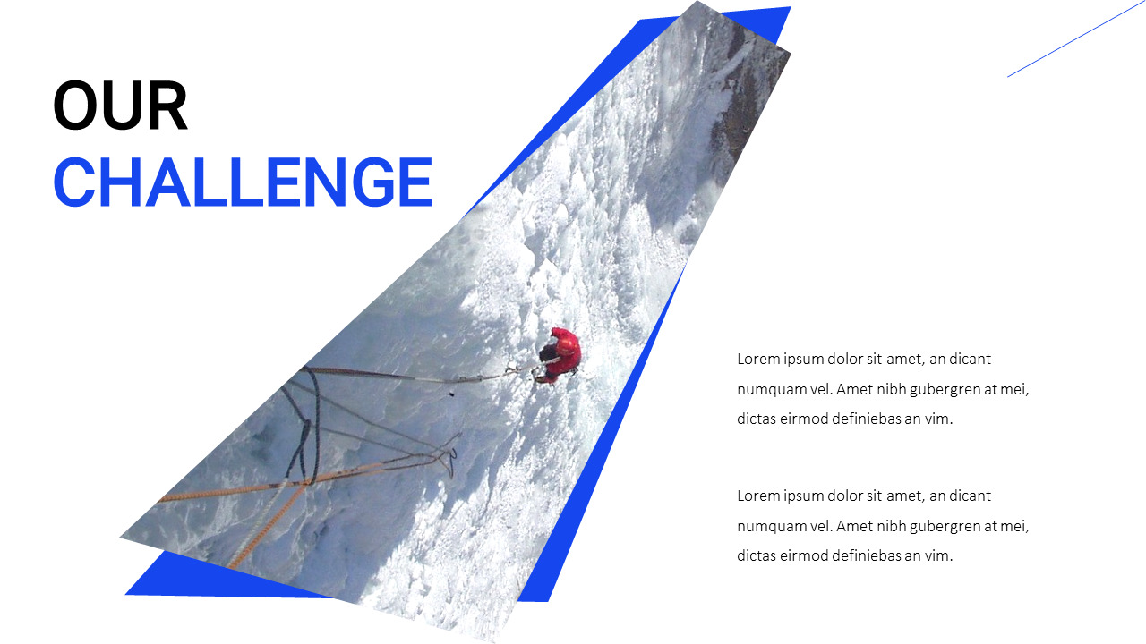 Ice Climbing Business Presentation PPT|Lifestyle|Templates
