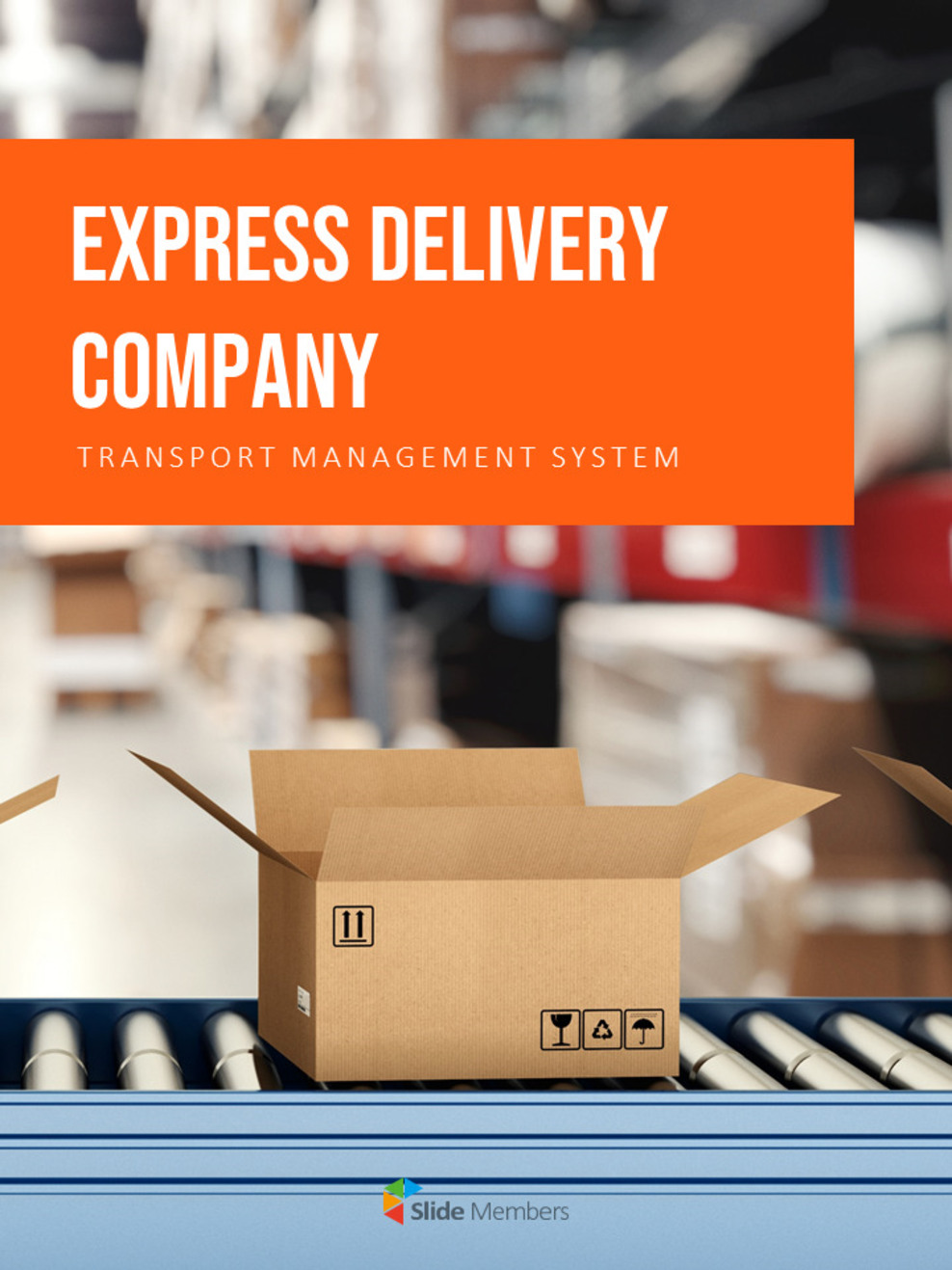 Express Delivery Company Interactive PPT
