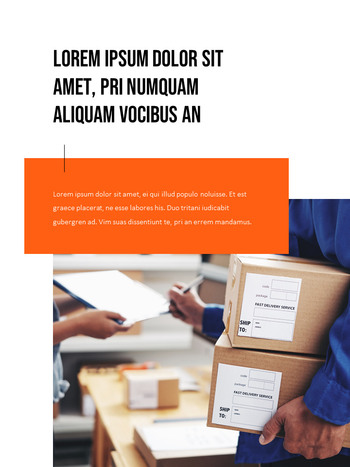 Express Delivery Company Interactive PPT