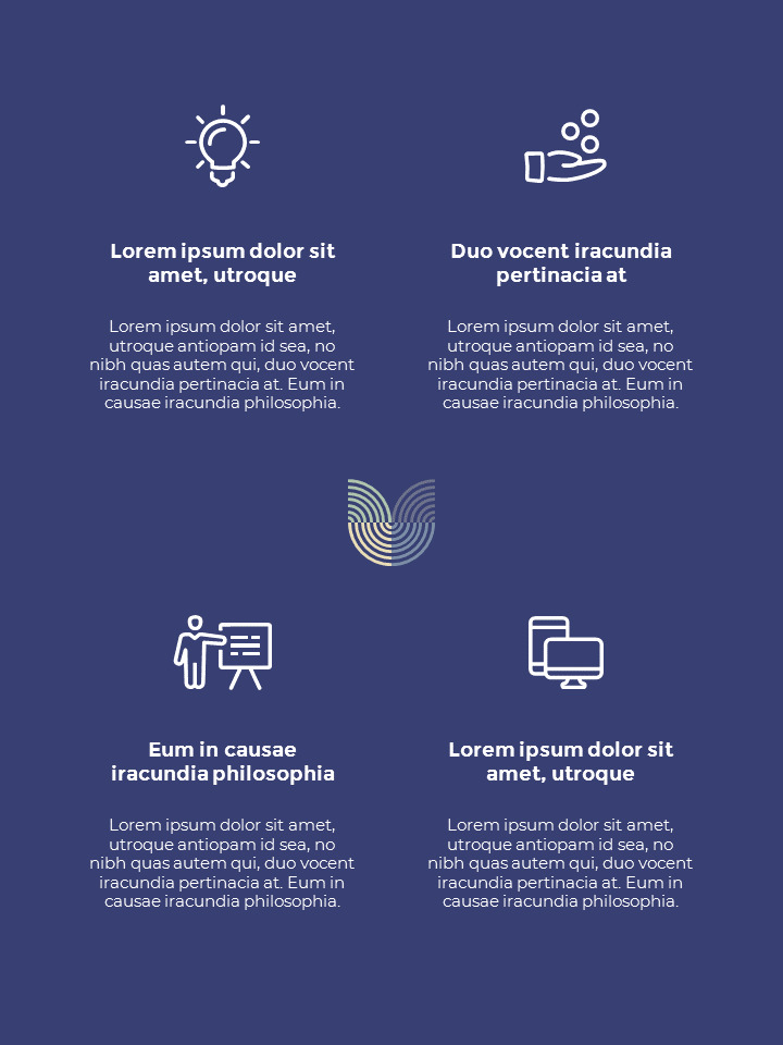 Start New Business Vertical Layout Template company profile template design