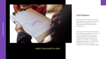 The Future of Civil Engineering Industry slide template|Business|Keynote