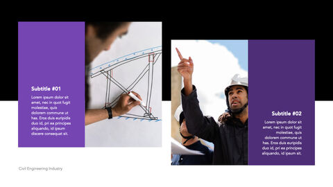 The Future of Civil Engineering Industry slide template|Business|Keynote