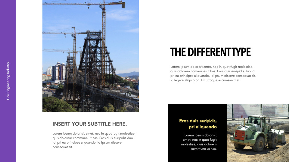 The Future of Civil Engineering Industry slide template|Business|Keynote