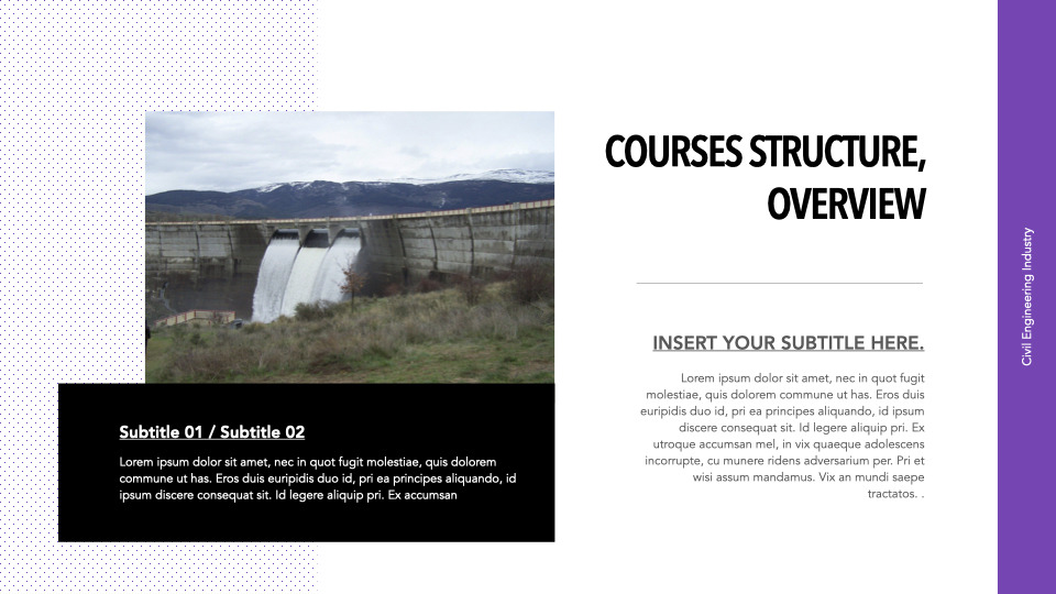 The Future of Civil Engineering Industry slide template|Business|Keynote