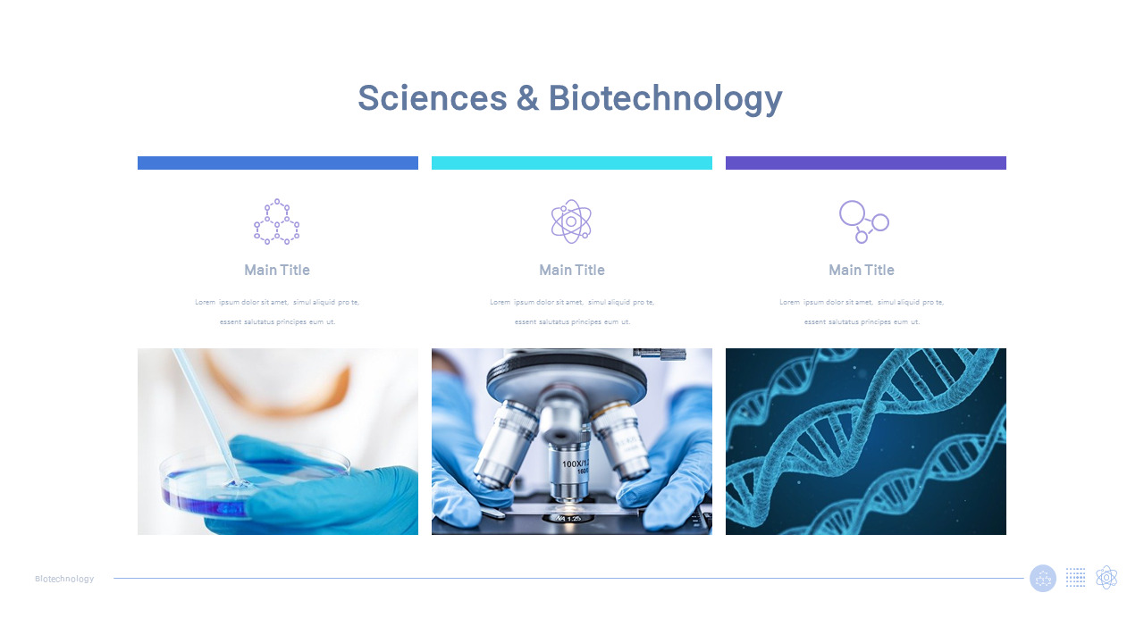 Biotechnology Easy PPT Template