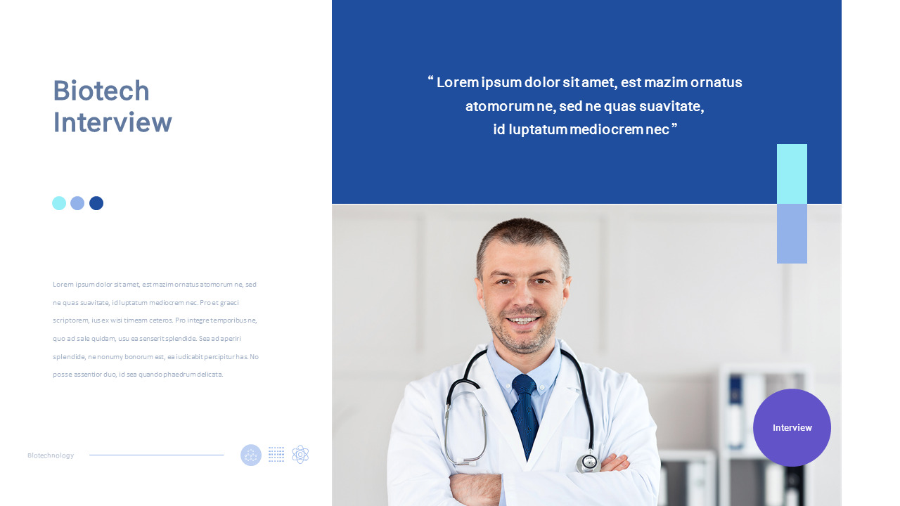 Biotechnology Easy PPT Template