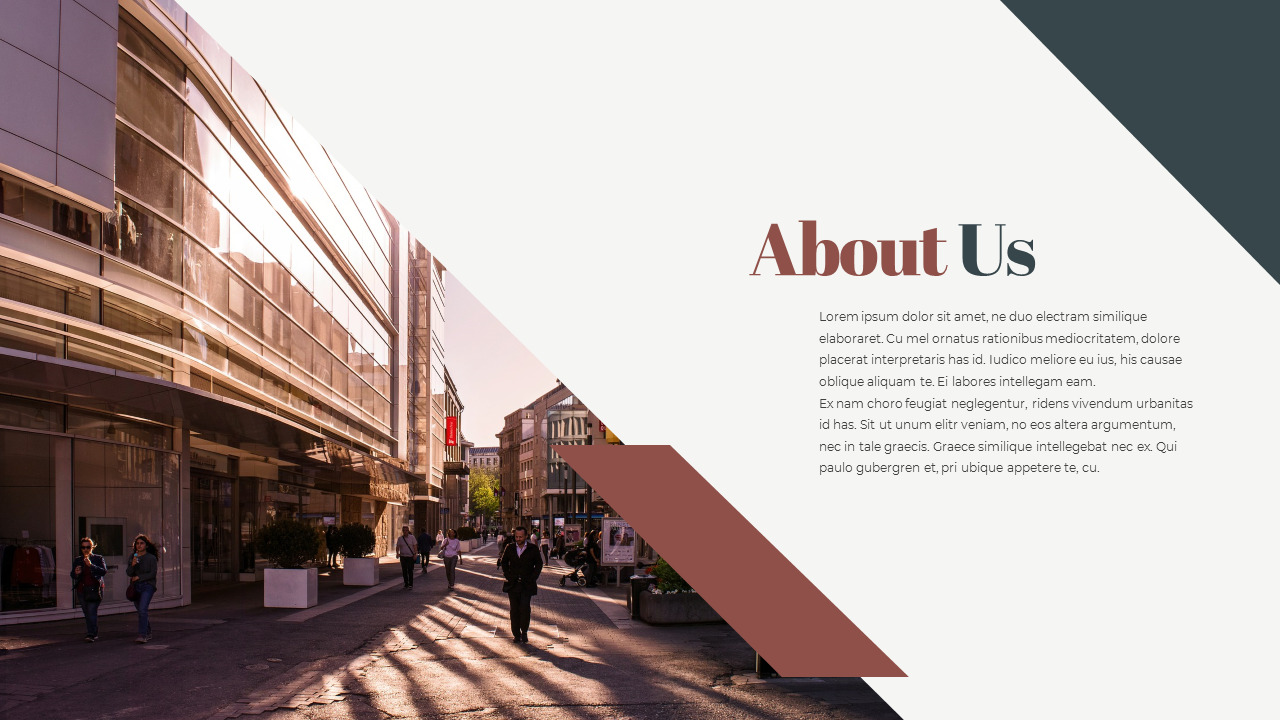 City Street Proposal Presentation Templates|Lifestyle|PPT