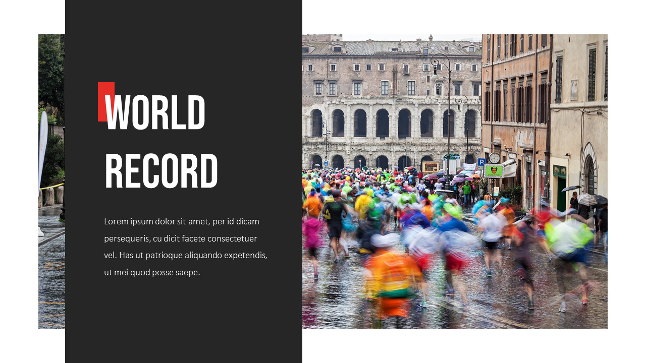 Marathon presentation slide|Lifestyle|PPT Templates