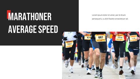 Marathon presentation slide|Lifestyle|PPT Templates