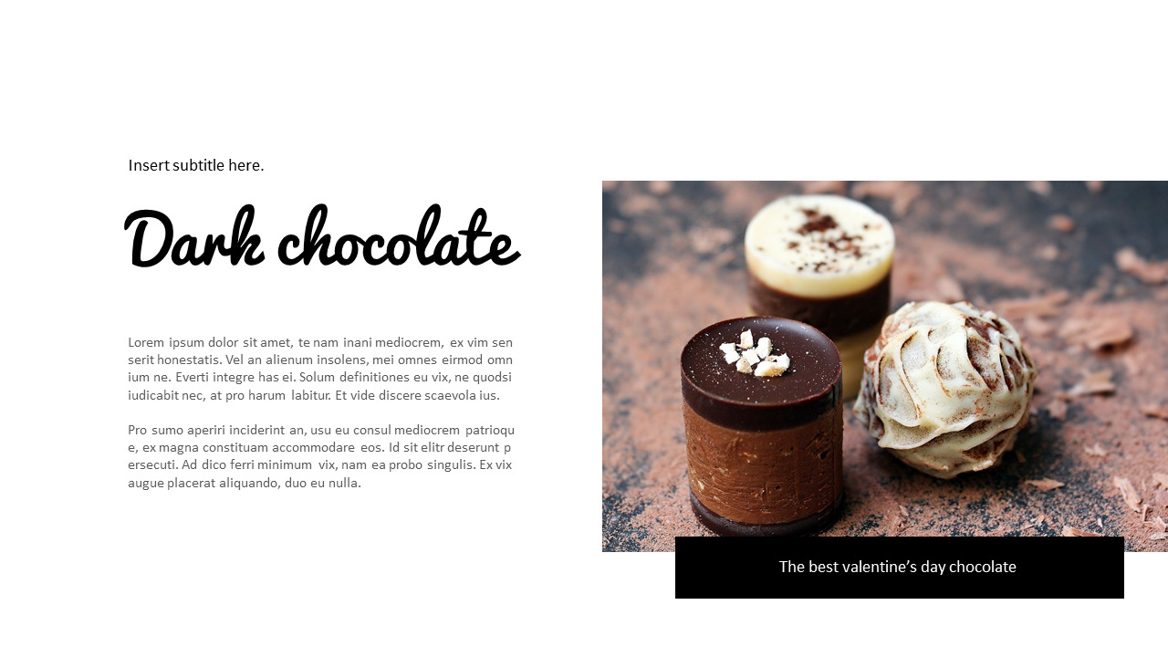 Valentine’s day chocolate PowerPoint|Business|Templates