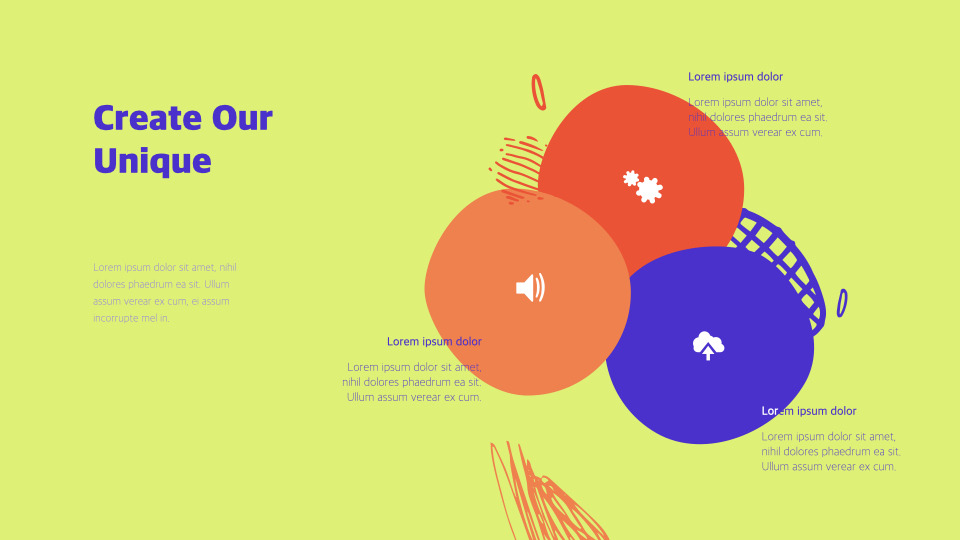 Abstract Background Pitch Deck Design slideshare ppt