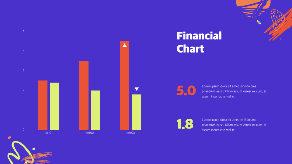 Abstract Background Pitch Deck Design slideshare ppt