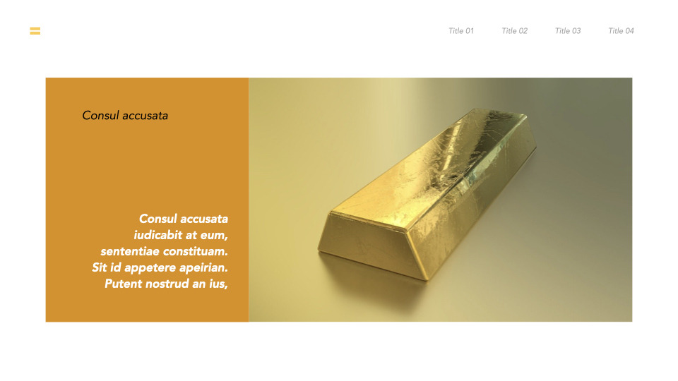 Amazing Facts about Gold Keynote|Finance