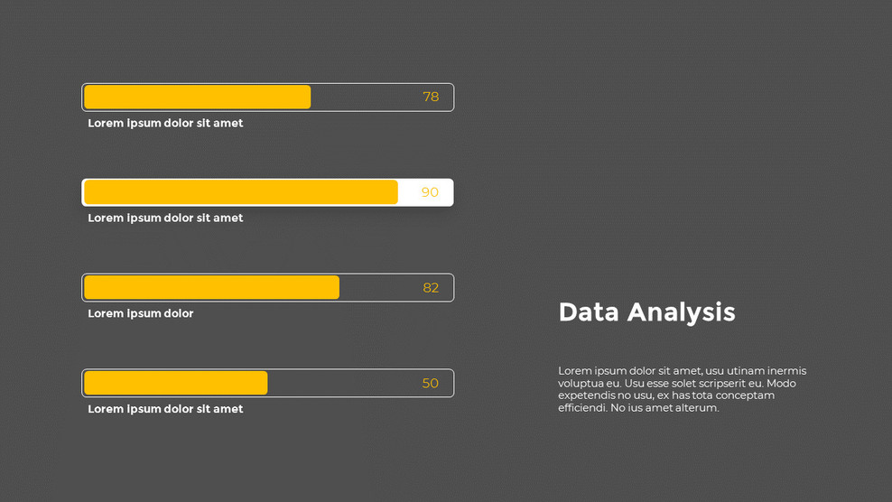 Data Analysis Slide|Single