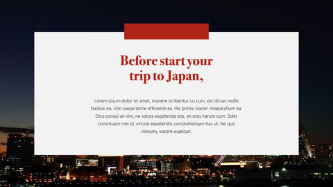 Japan company profile template design|Lifestyle|Keynote