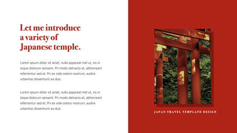 Japan company profile template design|Lifestyle|Keynote