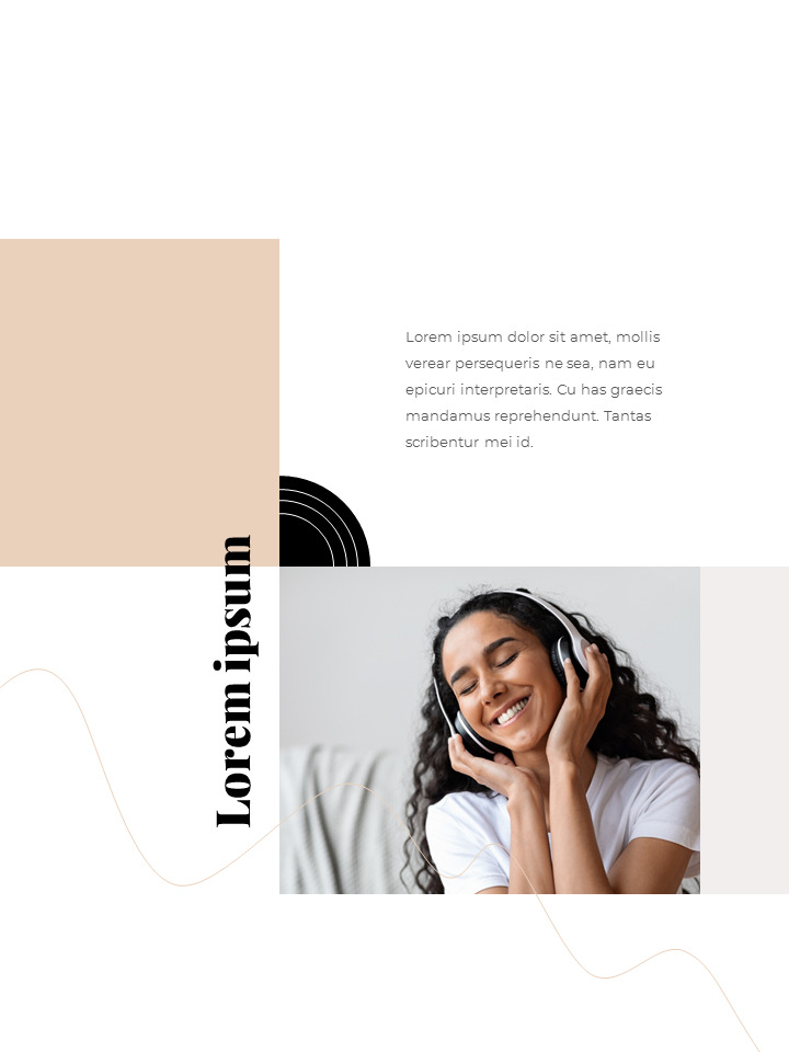 Music Vertical Template Design ppt ppt
