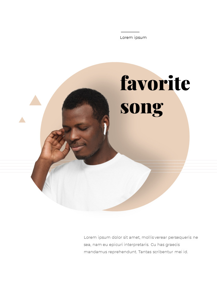 Music Vertical Template Design ppt ppt