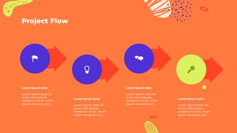 Project Flow Single Deck|Timeline|Slides