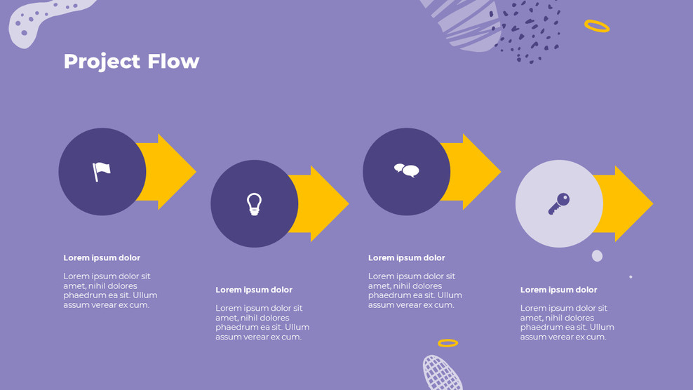Project Flow Single Deck|Timeline|Slides