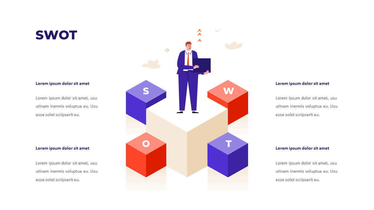 SWOT Deck|Analysis|Single Slides
