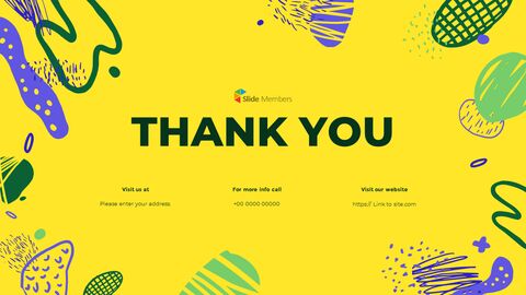 Thank you Template Layout|Contact Us|Single Slides