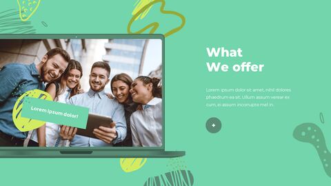 What We offer Templates|Product, Services|Single Slides