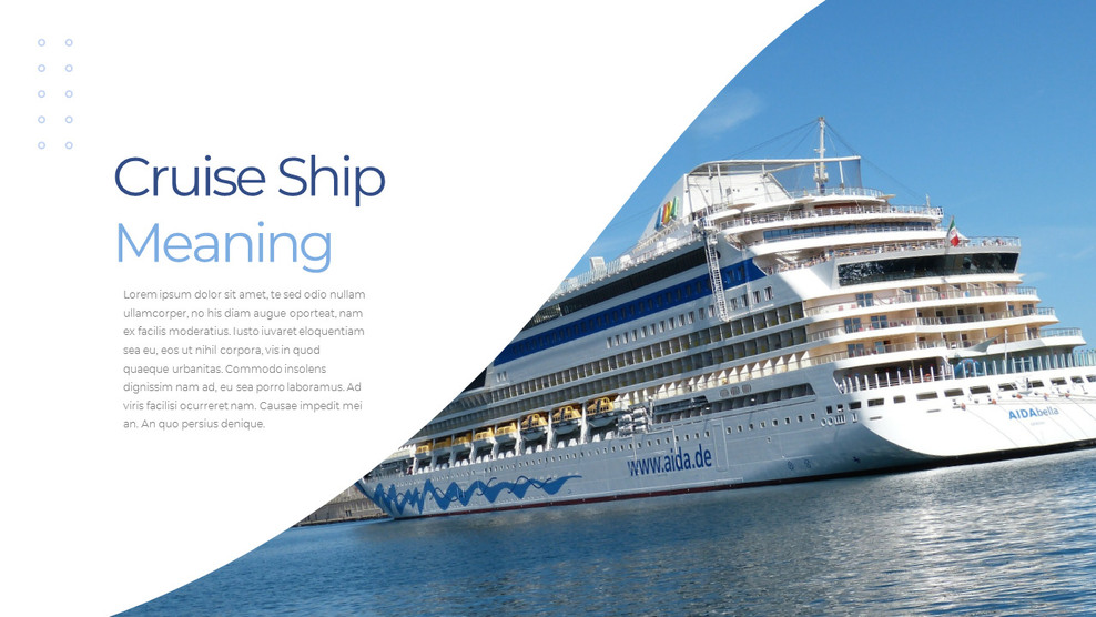 Cruise Ship PowerPoint Presentation Slides|Lifestyle|Templates