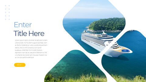 Cruise Ship PowerPoint Presentation Slides|Lifestyle|Templates