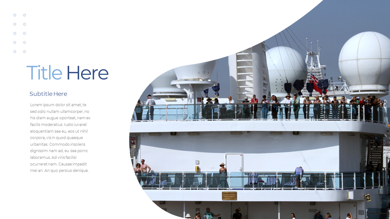 Cruise Ship PowerPoint Presentation Slides|Lifestyle|Templates