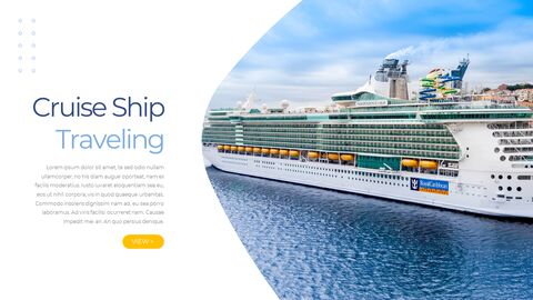 Crucero Diapositivas de presentación de PowerPoint|Estilo de vida ...