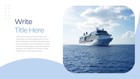 Cruise Ship PowerPoint Presentation Slides|Lifestyle|Templates