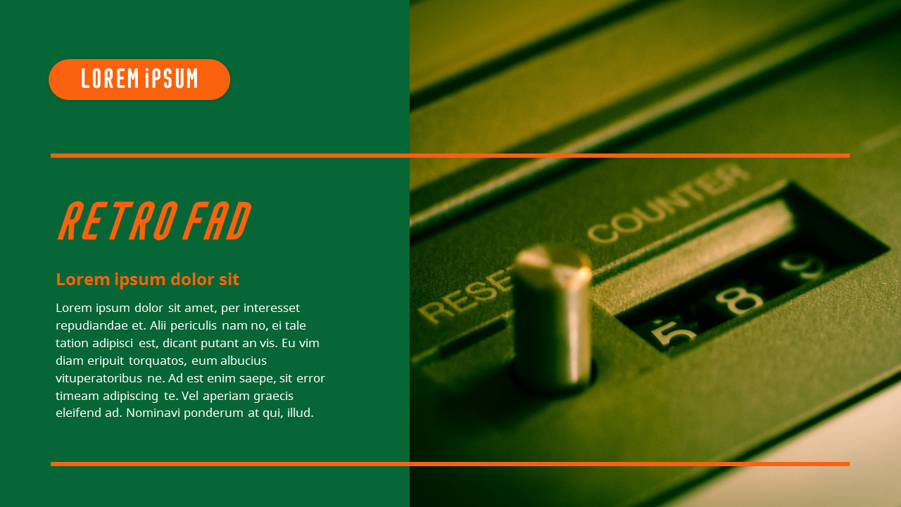 Retro Powerpoint Template